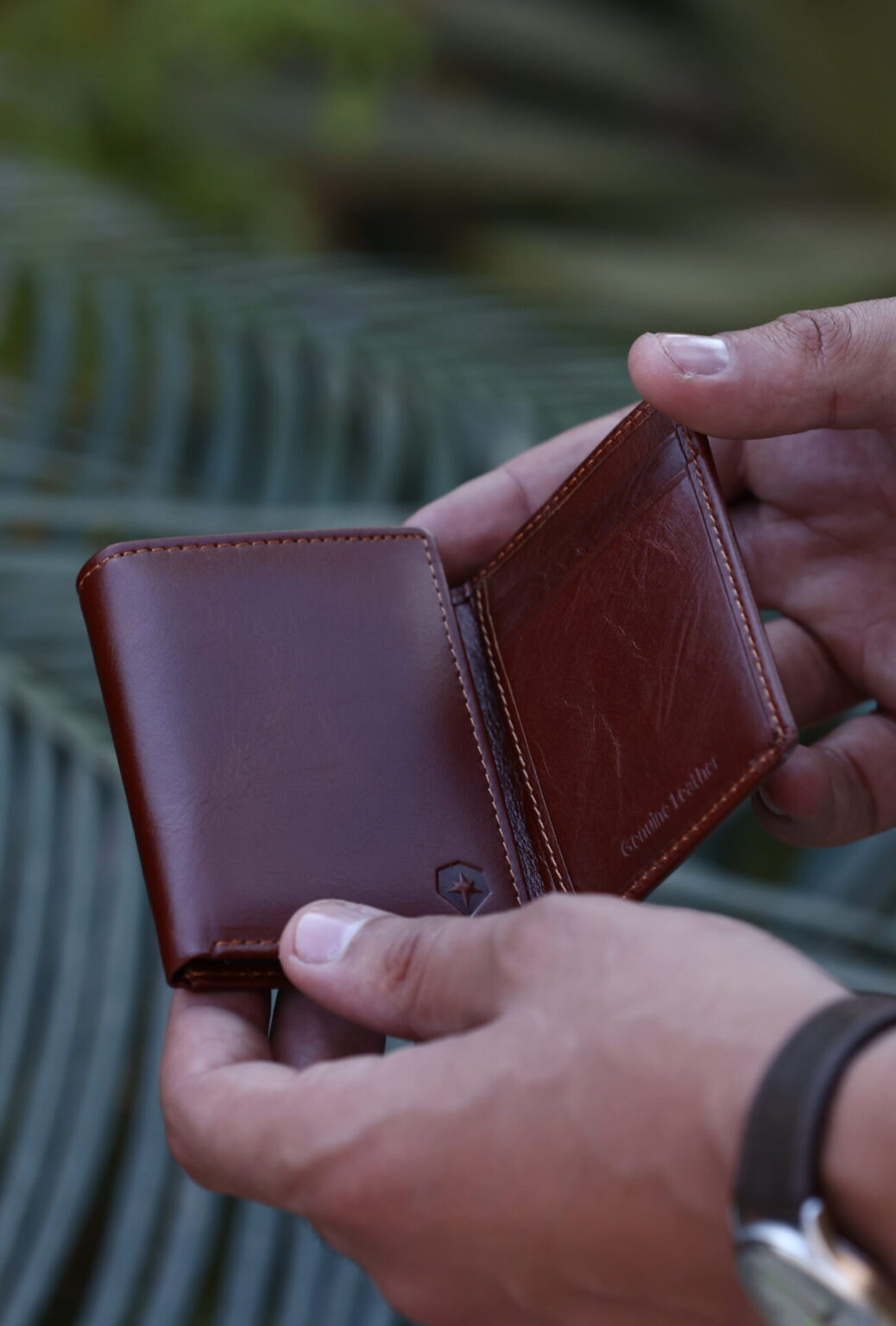Baron Wallet – Cinnamon Brown - Levai & Loris